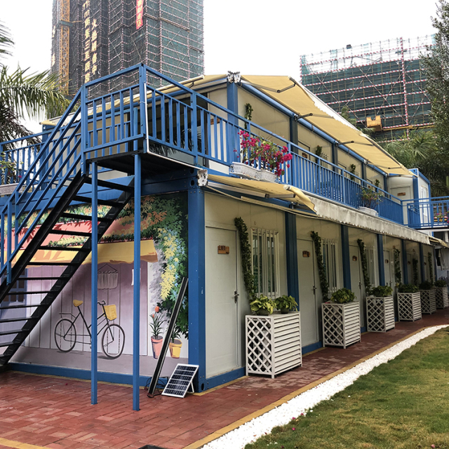 Modular container gym house