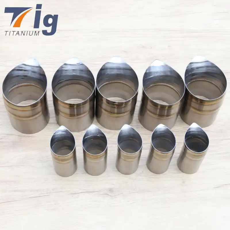 3" Titanium TearDrop Exhaust Tip