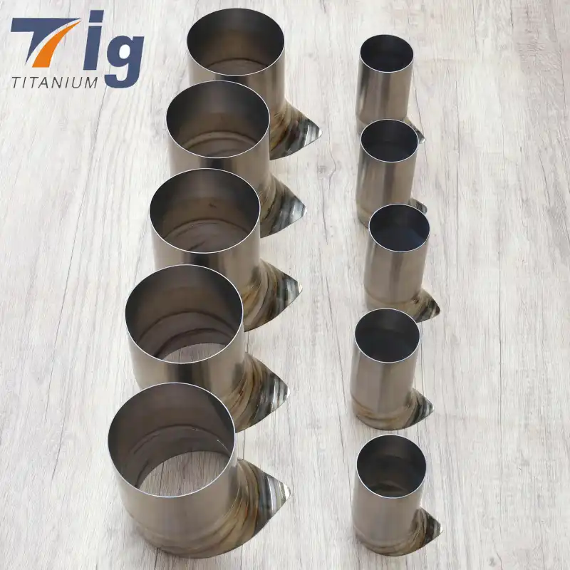 4" Titanium TearDrop Exhaust Tip