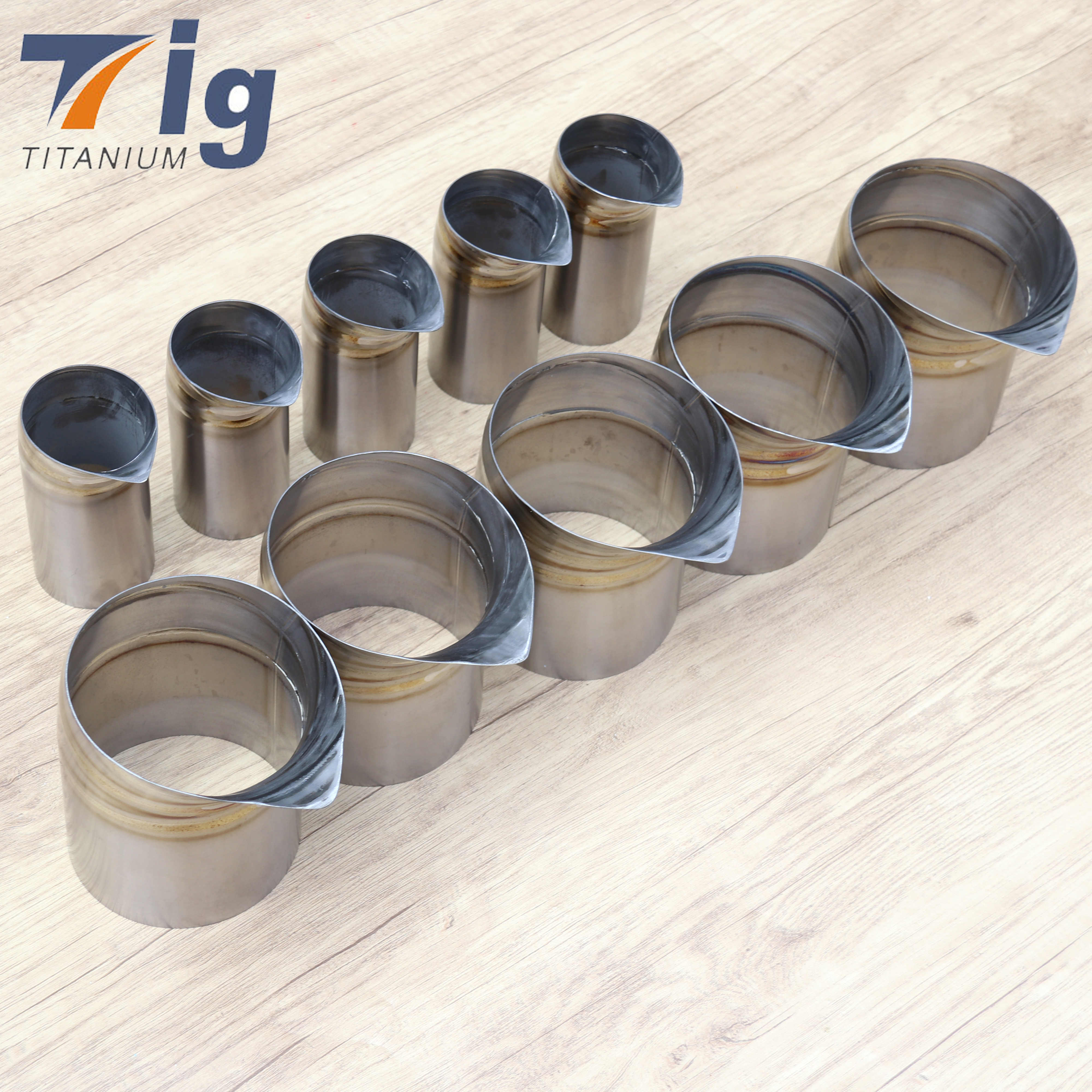 Titanium 5" Teardrop Exhaust Tip