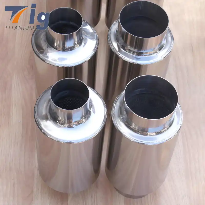 Fupower titanium exhaust mufflers