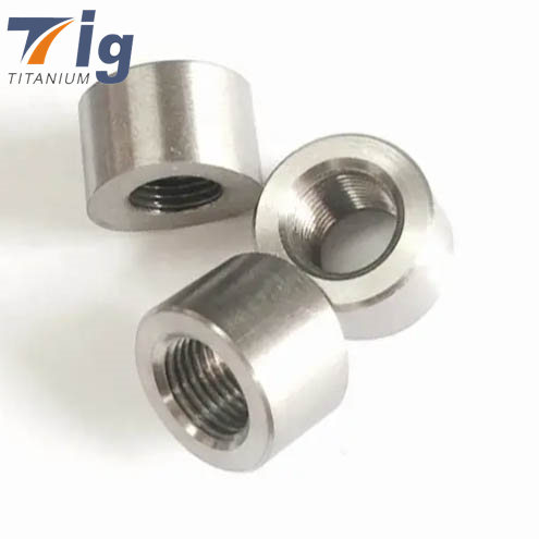 Customized 3/8" NPT Sensor Bung Titanium 1.5" - 5" Dia Tube