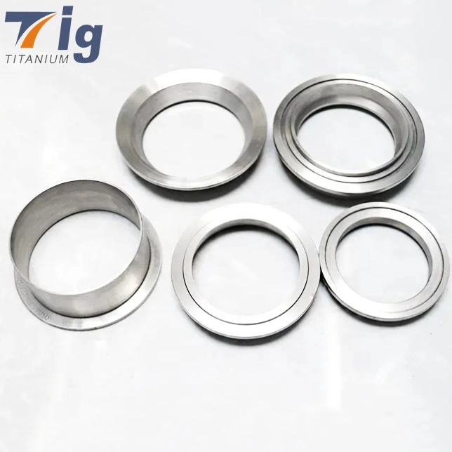 Precision Turbo T3 T4 -open Titanium Turbine Discharge Flange