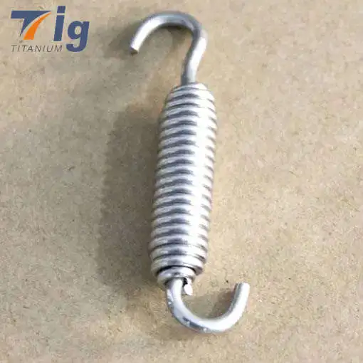 Titanium Exhaust Hook and spring