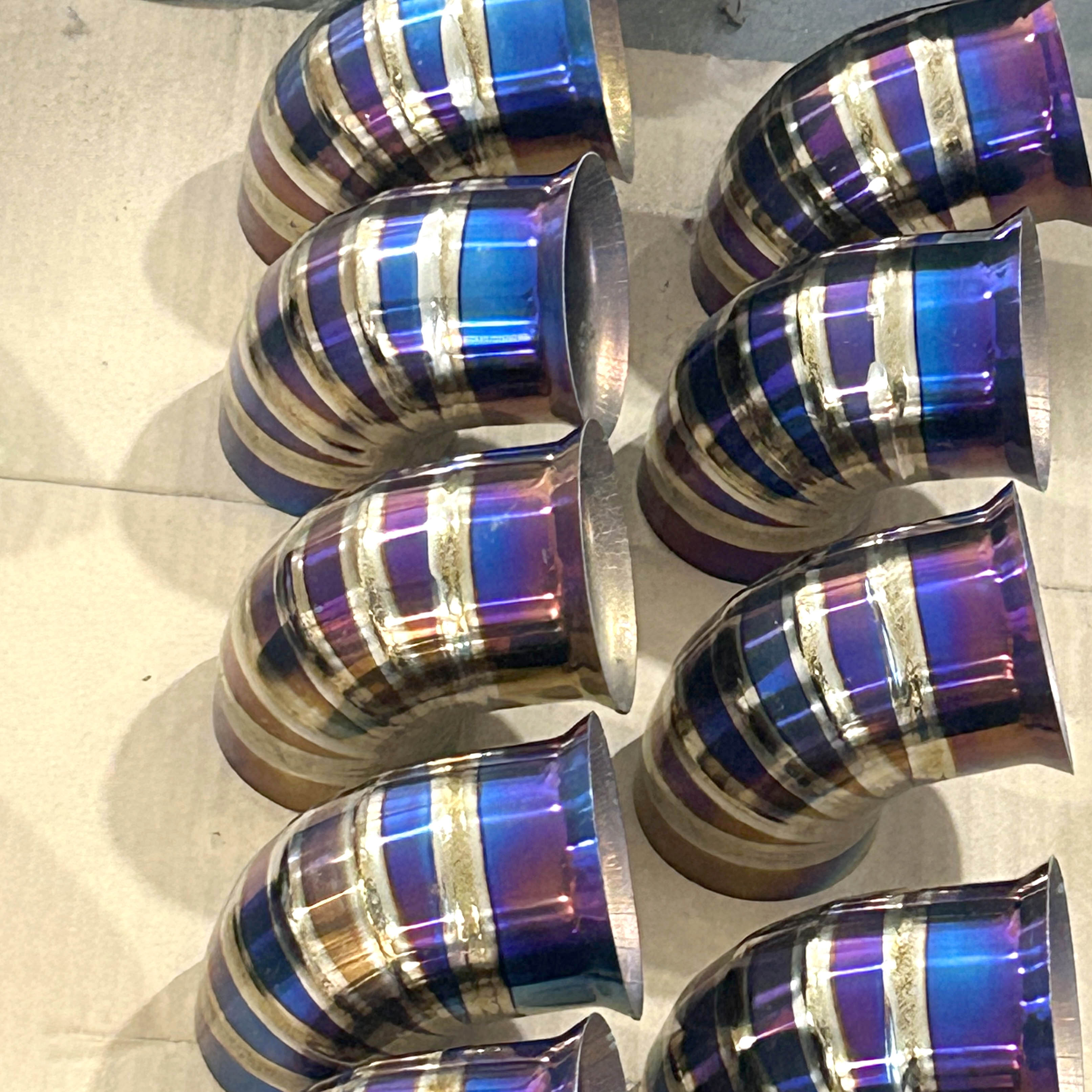 TITANIUM EXHAUST ELBOW