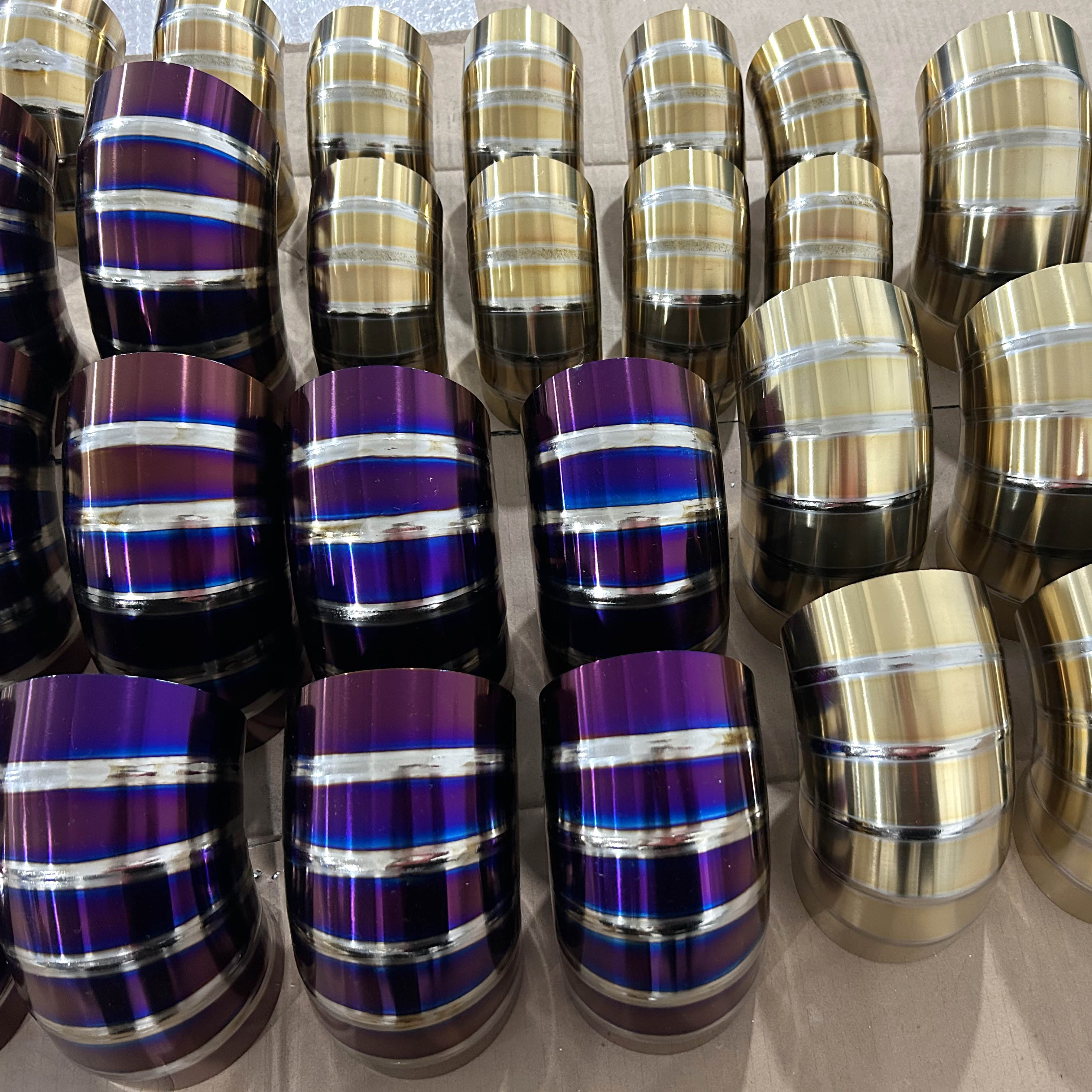 TITANIUM EXHAUST ELBOW