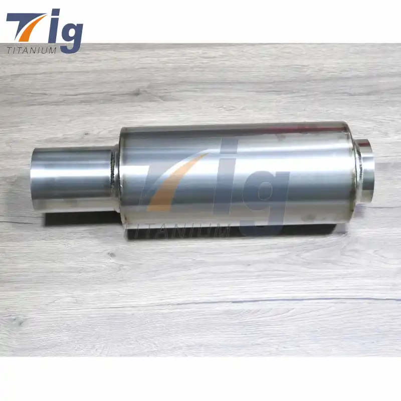 Universal hks custom titanium muffler