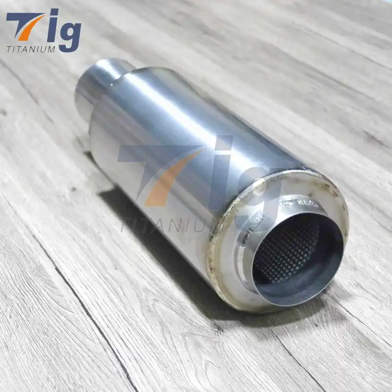 Universal hks custom titanium muffler
