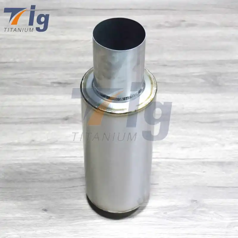 Universal hks custom titanium muffler