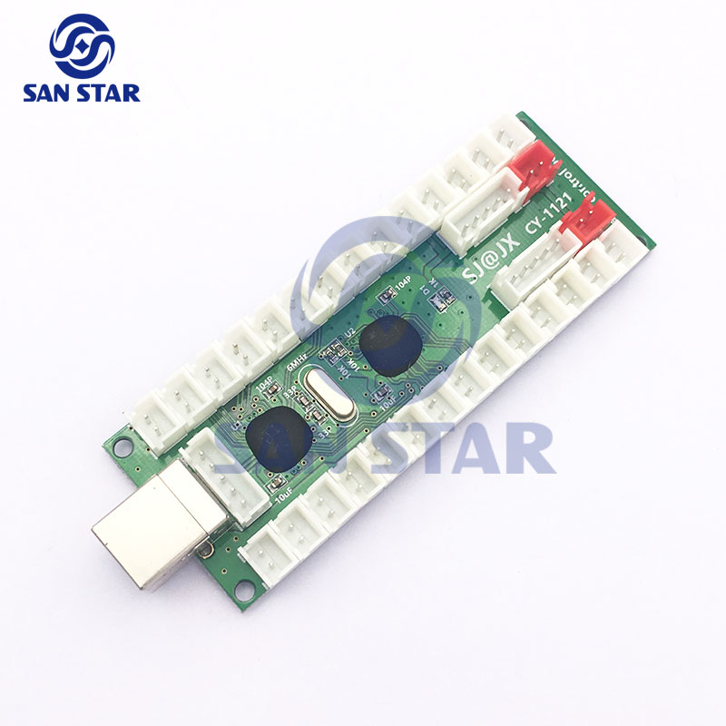 2 Players USB To Joystick Arcade Game Board Arcade Controller