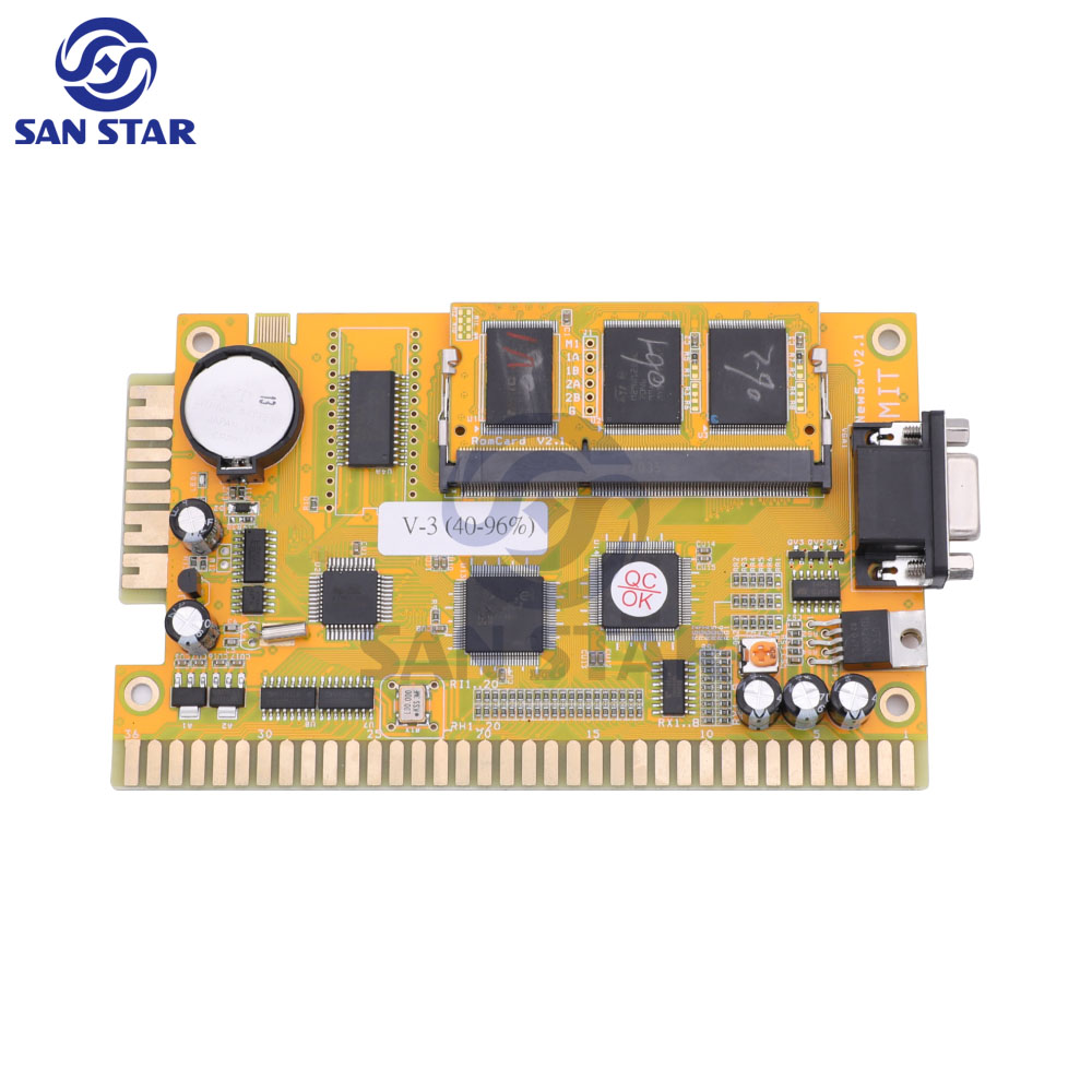 Gaminator 5 in 1 with Jackpot Yellow board For Slot Machine Casino Game PCB