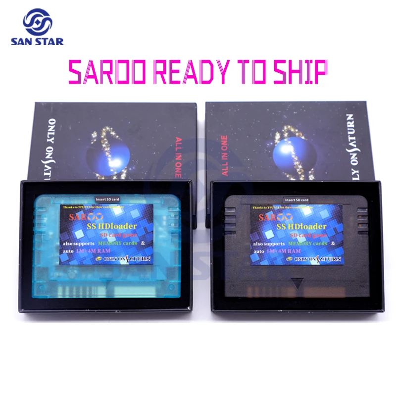 SAROO HDLoader Cartridge Fast Reading Sega Saturn Games Reader Support ...