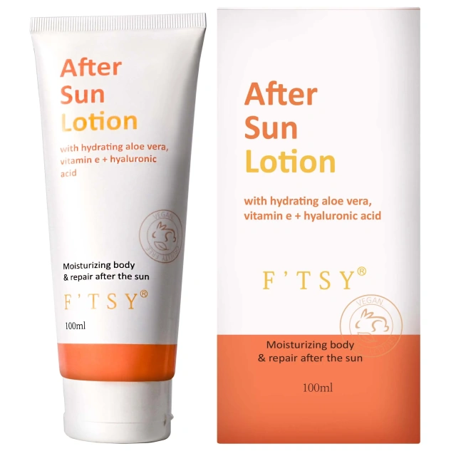 Custom Moisturizing After Sun Repair Private Label Cream 100% Aloe Vera ...