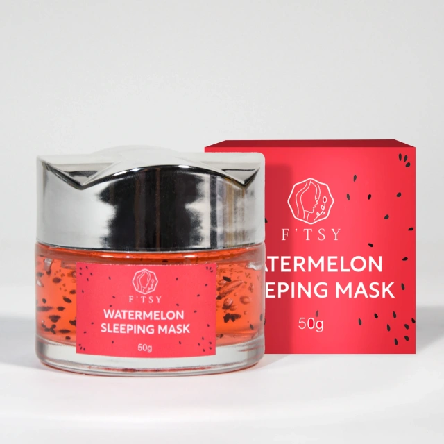 OEM/ODM Brightening Watermelon Sleeping Mask Niacinamide Vitamin C ...