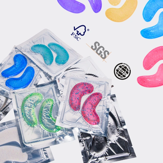 Private Label Crystal Marine Collagen Eye Patch Customized Under Marine ...