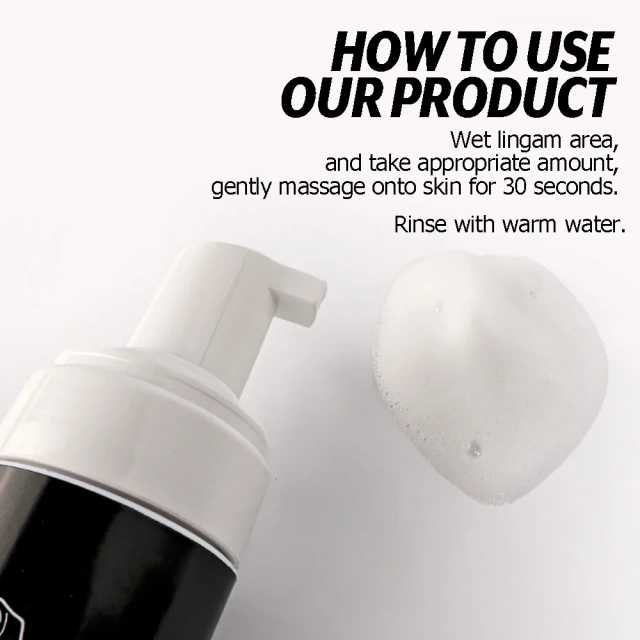 OEM Vegan Men's Tea Tree Intimate Wash Aloe PH-Balanced Gentle Foaming ...