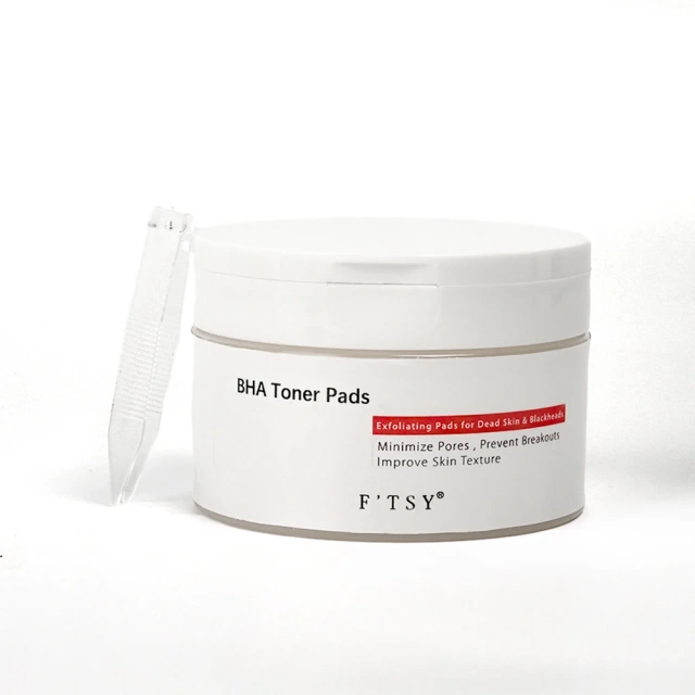 OEM Natural Gentle Exfoliating BHA Toner Pads With Salicylic Acid For ...