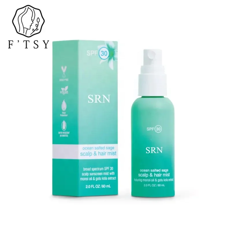 Private Label SPF 50 Sunscreen Makeup Setting Spray for All Skin Type