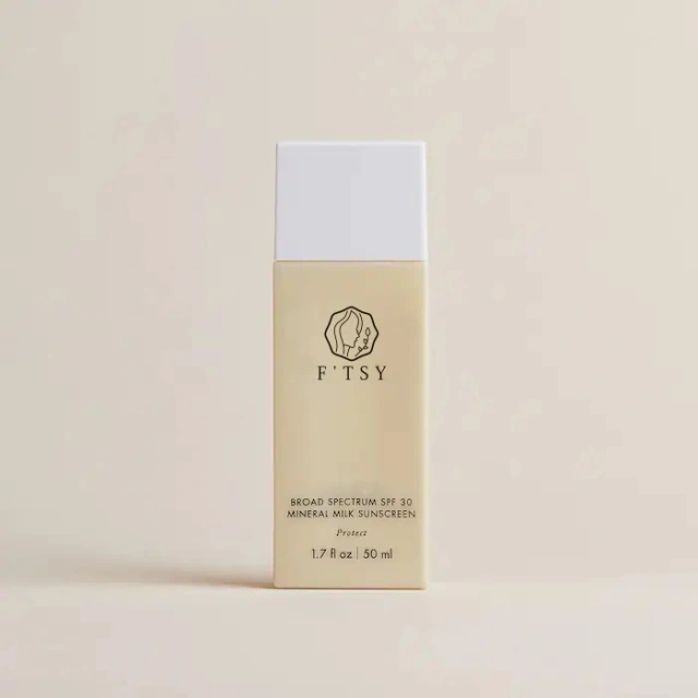 OEM/ODM Private Label Vegan Milk Sunscreen Cream SPF 30+ Natural ...
