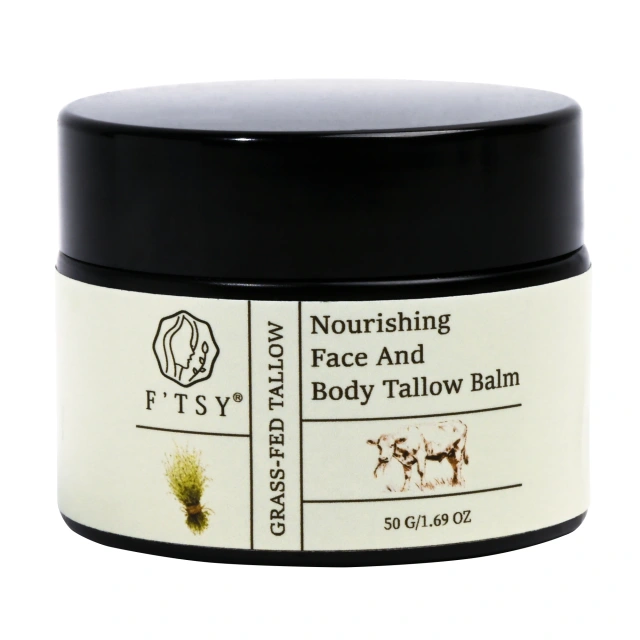 Private Label Skincare Tallow Face Moisturizer Tallow Balm Beef Herbal ...