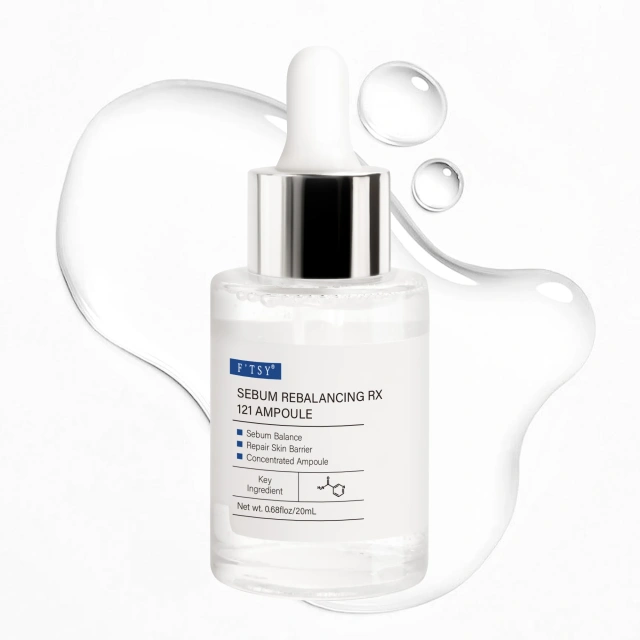 OEM Sebum Rebalancing Rx Ampoule Repair Skin Barrier Skin Care Serum ...