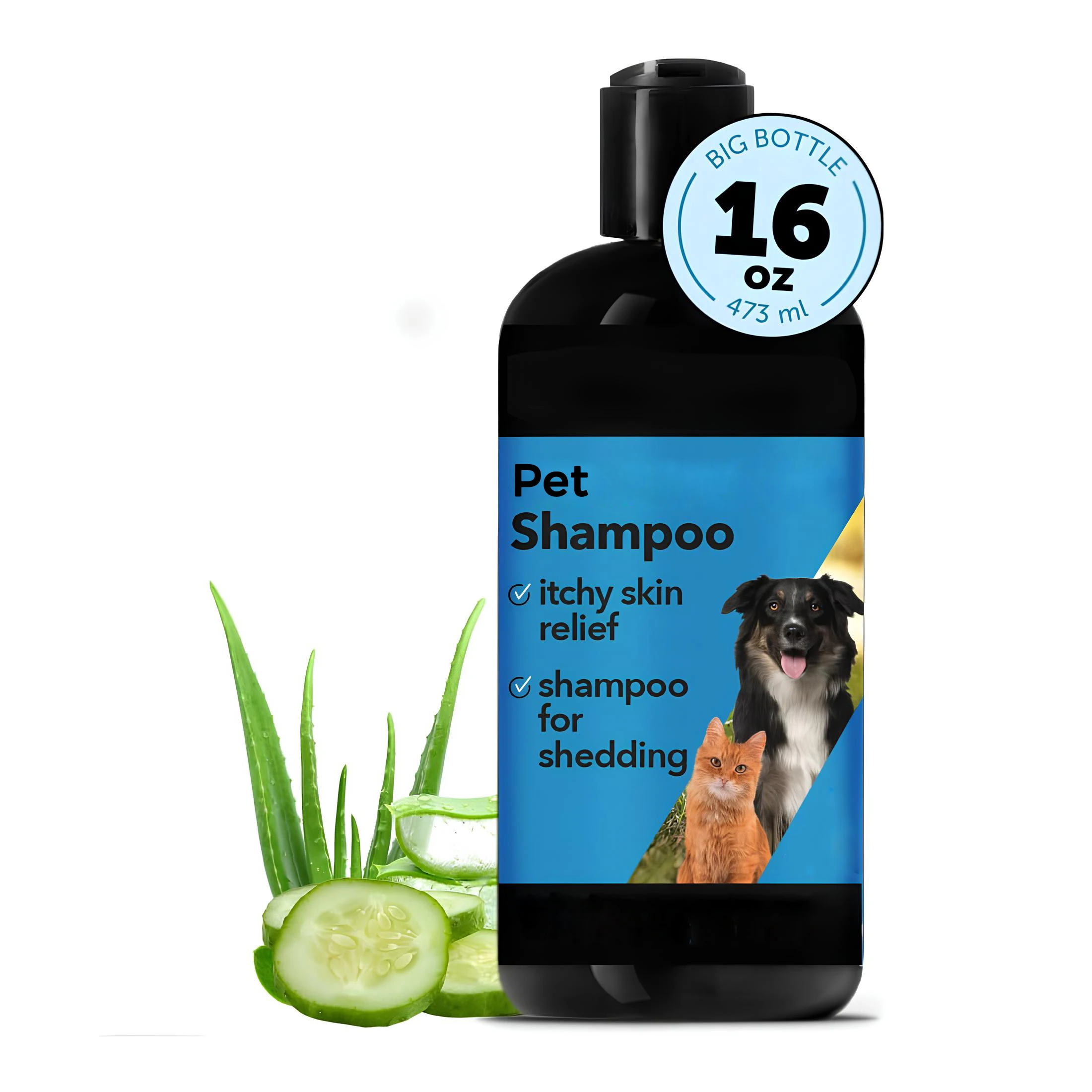 Private Label Plant Based Ingredients Skin Treatment Itchy Dog Shampoo ...