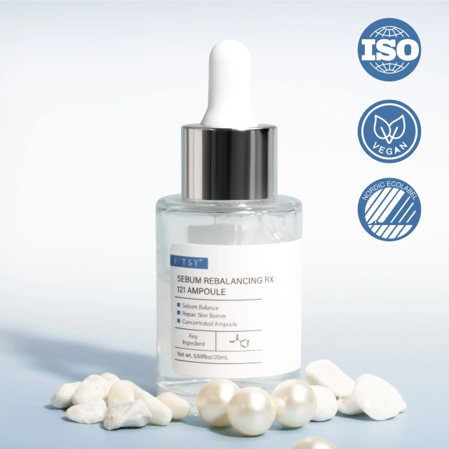 OEM Sebum Rebalancing Rx Ampoule Repair Skin Barrier Skin Care Serum ...