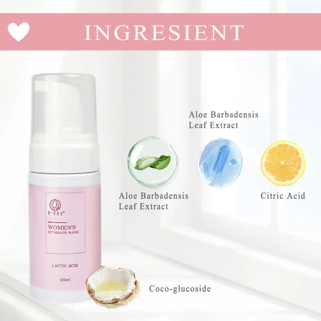 Private Label 100% Natural Mousse Lactic Acid Bacteria Female Hygiene ...