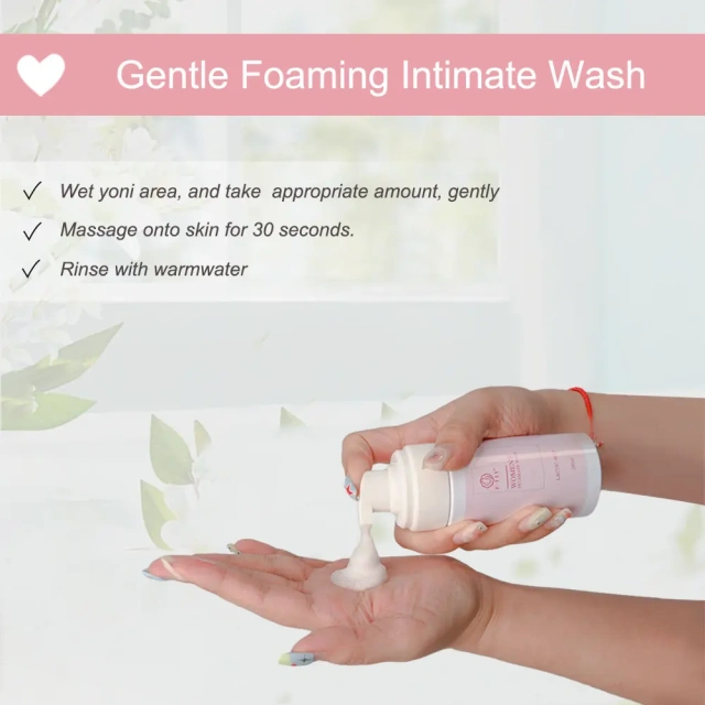 Private Label 100% Natural Mousse Lactic Acid Bacteria Female Hygiene ...