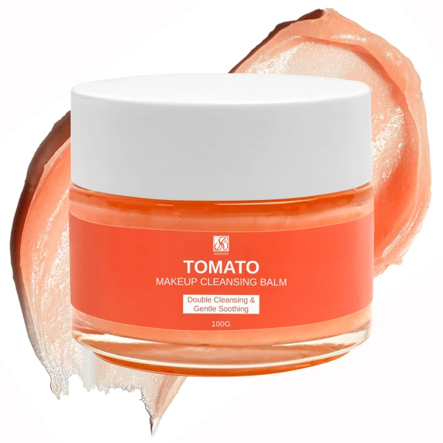 A 4-step Tomato Skincare Set featuring Vitamin C, Arbutin, and ...