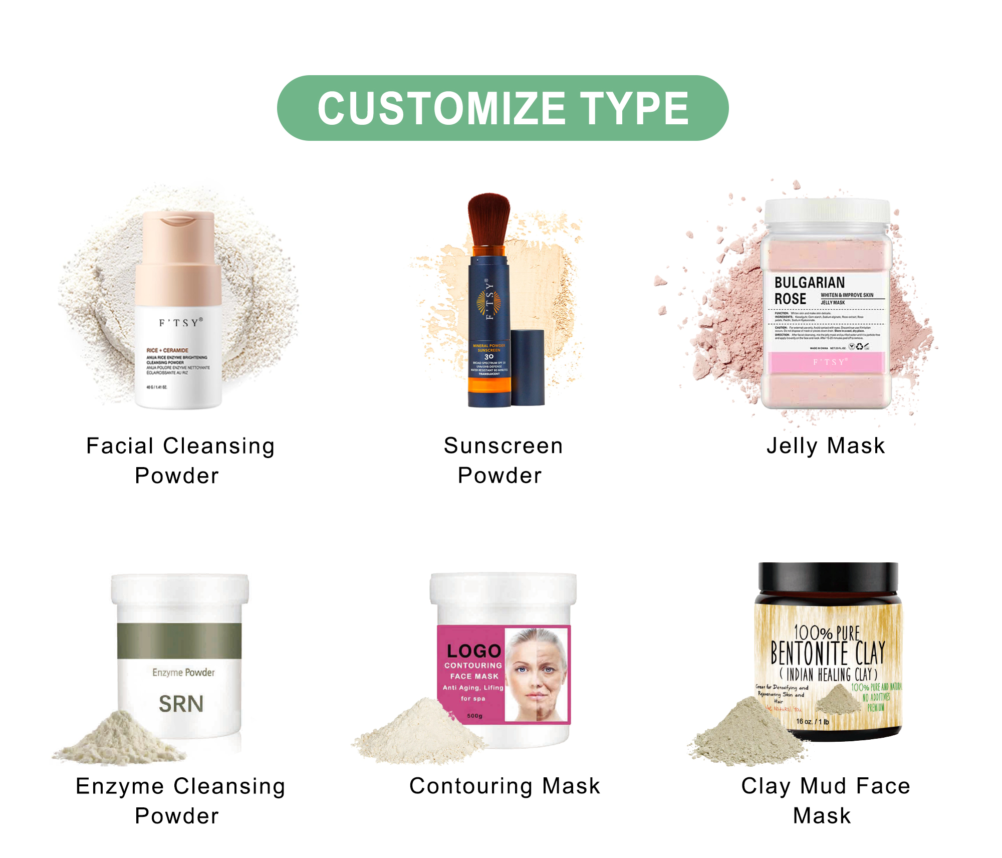 Custom Powder Skincare Products | OEM & Private Label Manufacturer