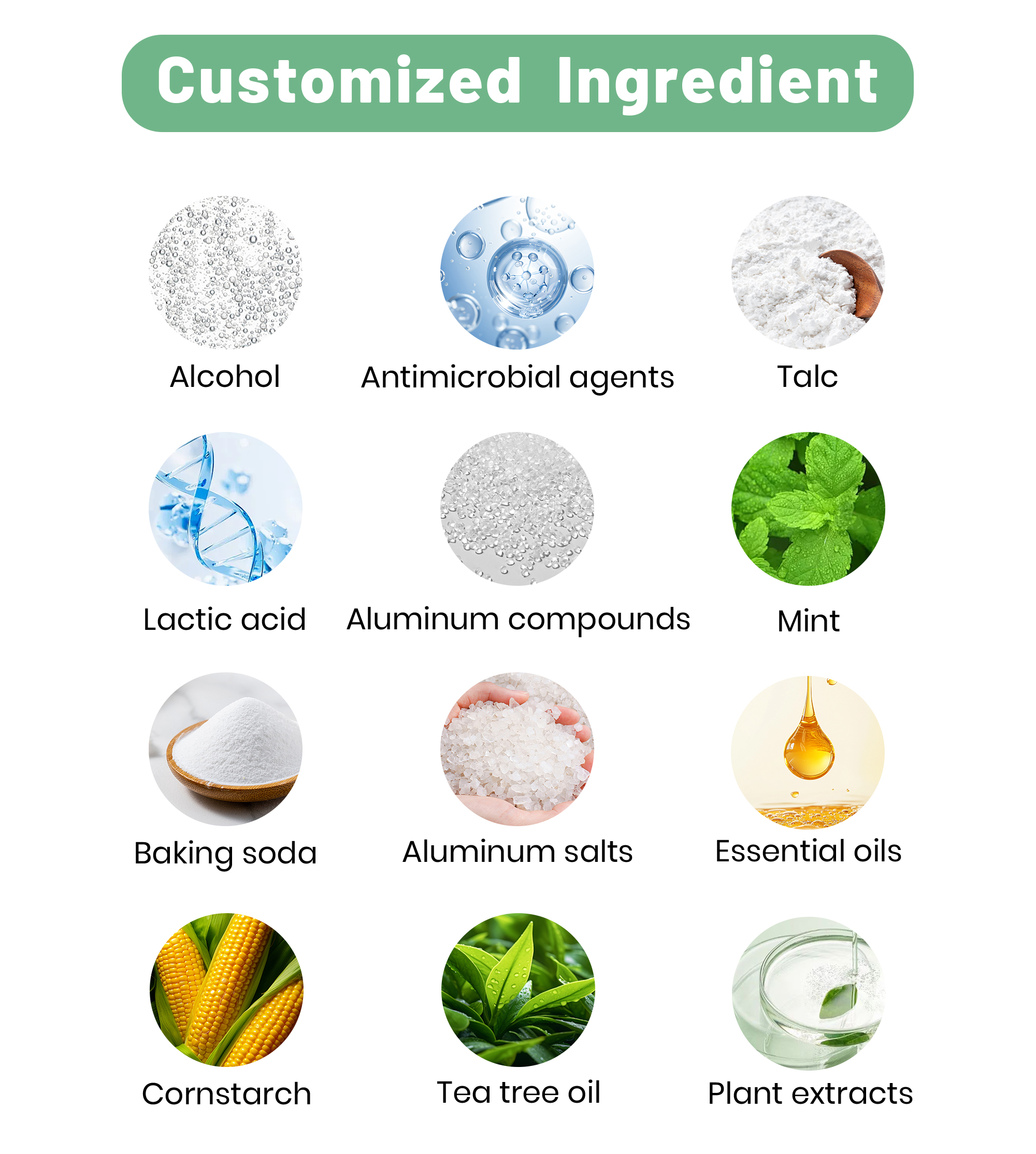 Custom Deodorant Manufacturing Process | Private Label & OEM Service