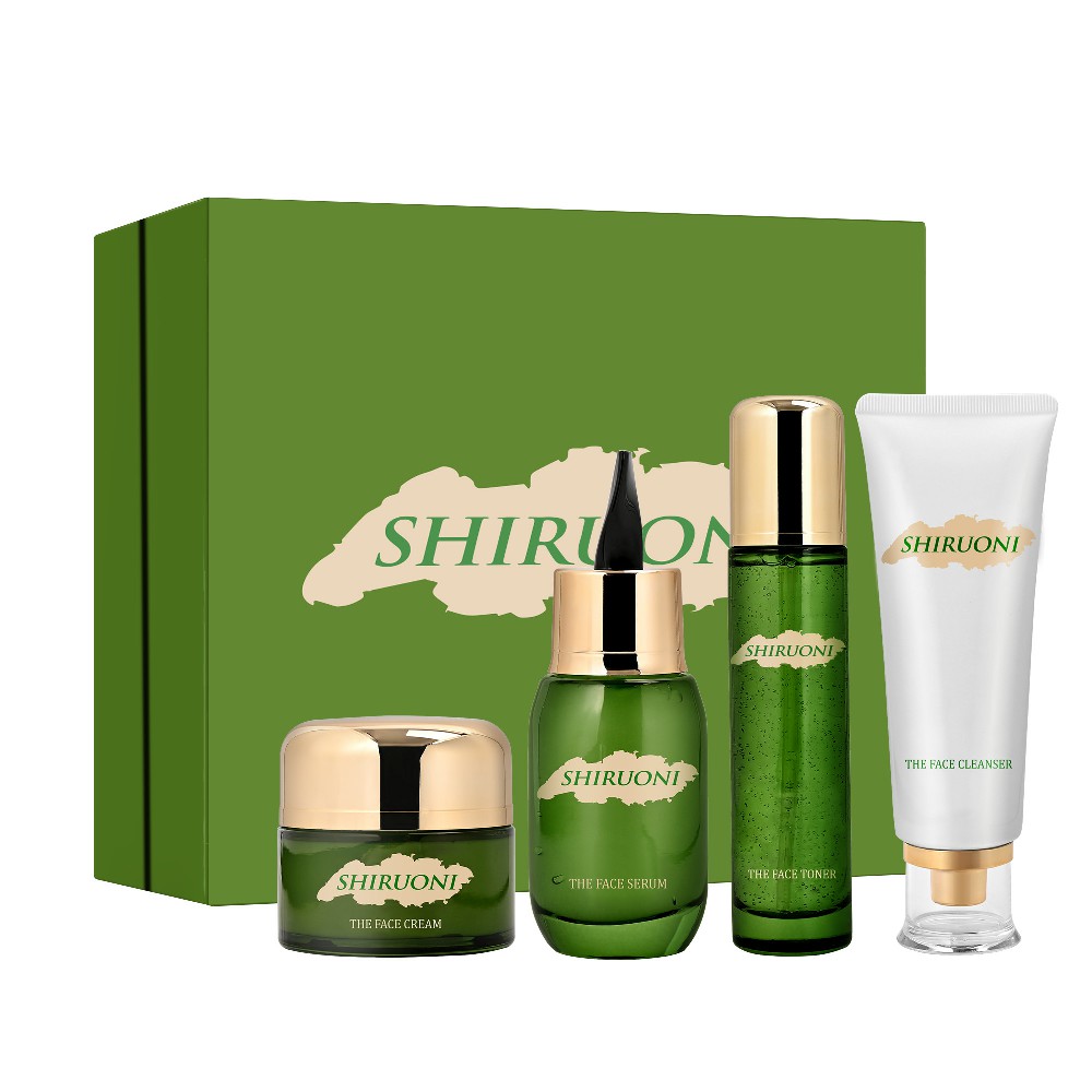 Centella Emerald Skincare Set for Sensitive Skin – Cleanser, Toner ...