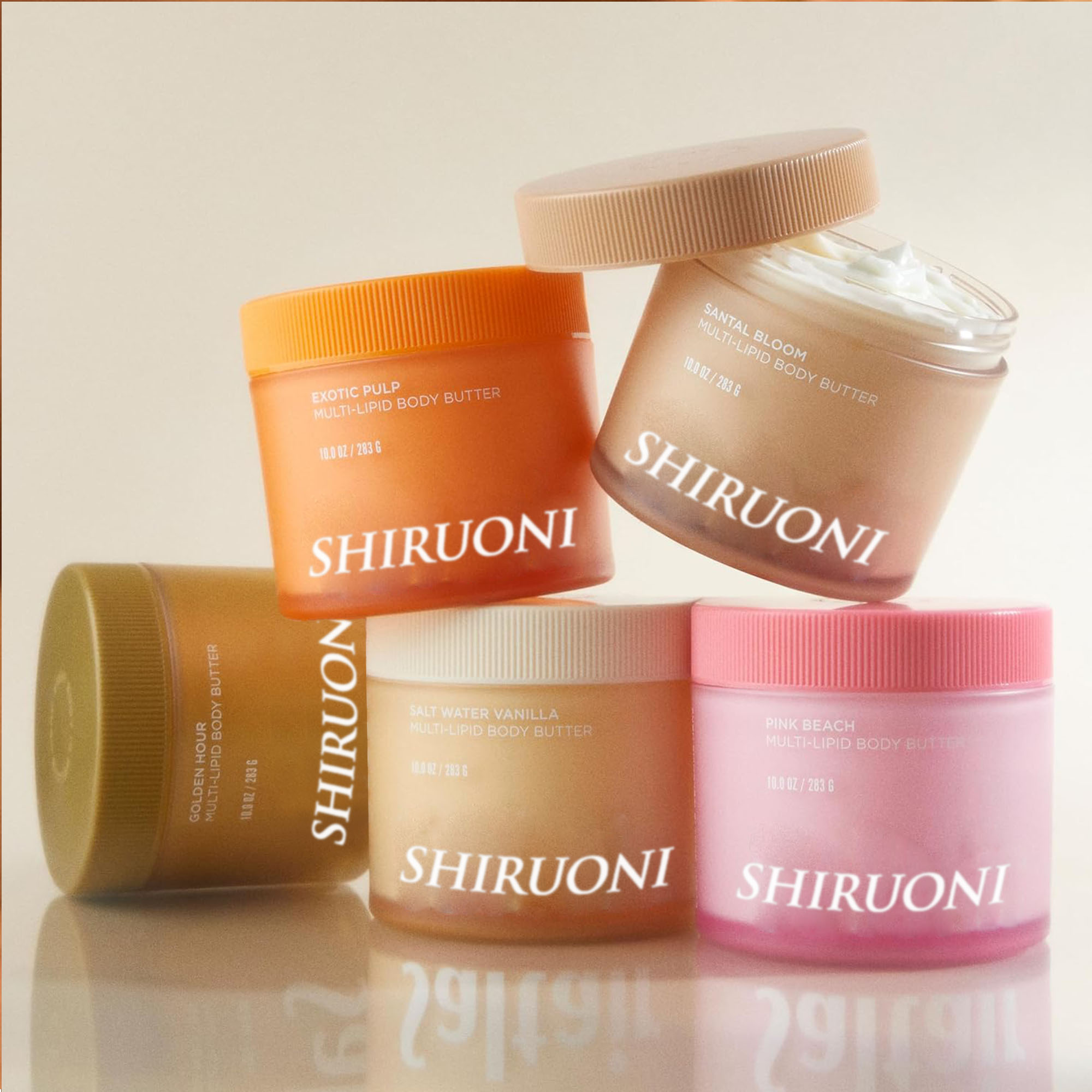 Multi-Lipid Body Butter OEM, Private Label Tropical Scent Body Lotion ...