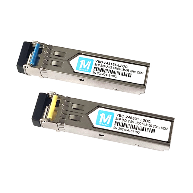 SFP BiDi 2.5G series -Optical transceiver modules