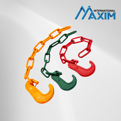 High Tensile Color Painted Alloy Steel Lashing Chain with C- Hook
