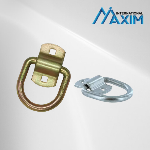 Forged Bolt On Lashing Anchor D Ring With Weldable Bracket Mount