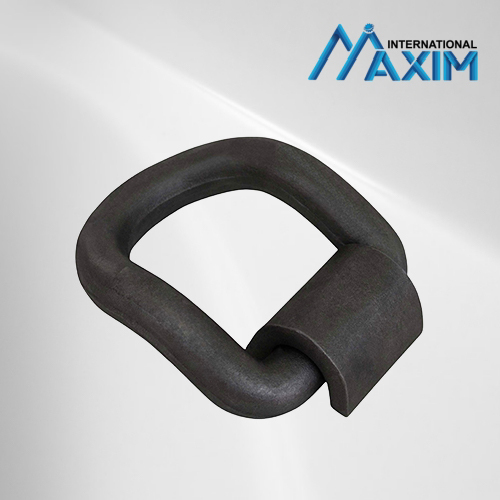 Heavy Duty 1" Forged Lashing Bent D-Ring With Mounting Bracket