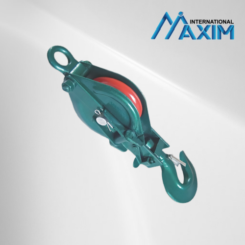 4 Ton Light Type Swivel Hook Single Sheave Snatch Pulley Block