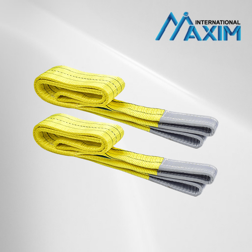 Heavy Duty Cargo and Load Loop Polyester Lift Flat Webbing Sling