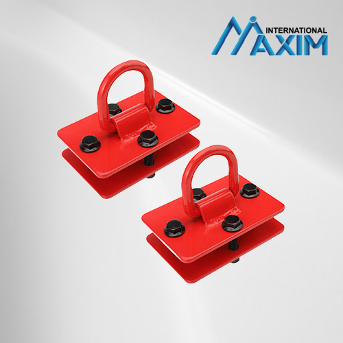Heavy Duty Red Tie Down Anchor Trailer Bolt-on D Rings Anchor Points
