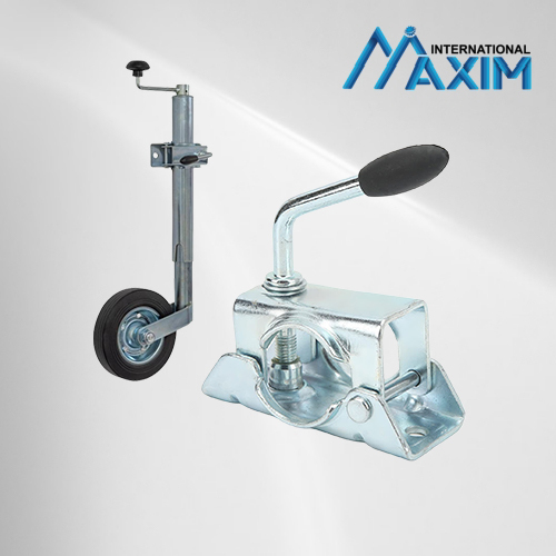 Trailer Jockey Wheel Split Clamp Prop Stand Support Mount Fit For 48mm