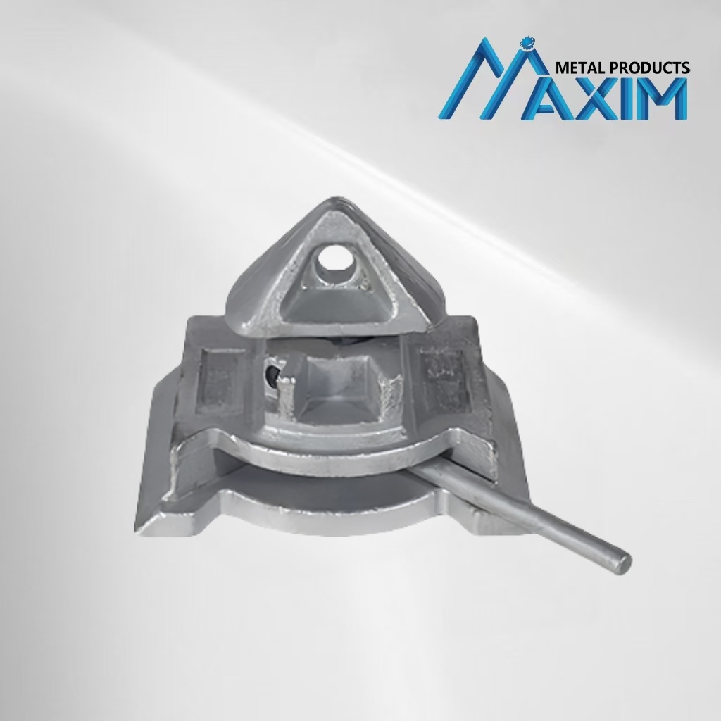 Handlocking Sea Rail Shipping Container Manual Dovetail Base twistlock