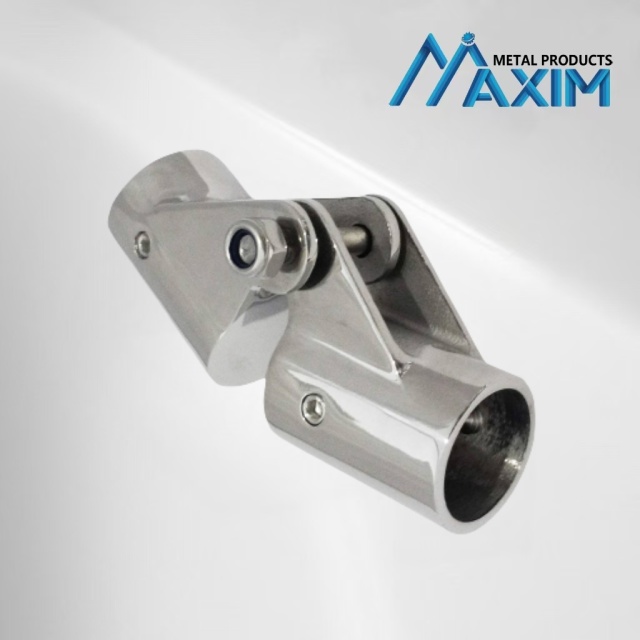 Stainless Steel Folding Swivel Connector Boat Rail Tube Pipe Fittings