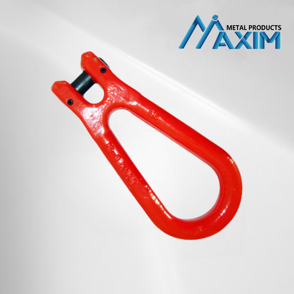 High Tensile Alloy Steel Drop Forging Grade80 Clevis Reeving Ring Link