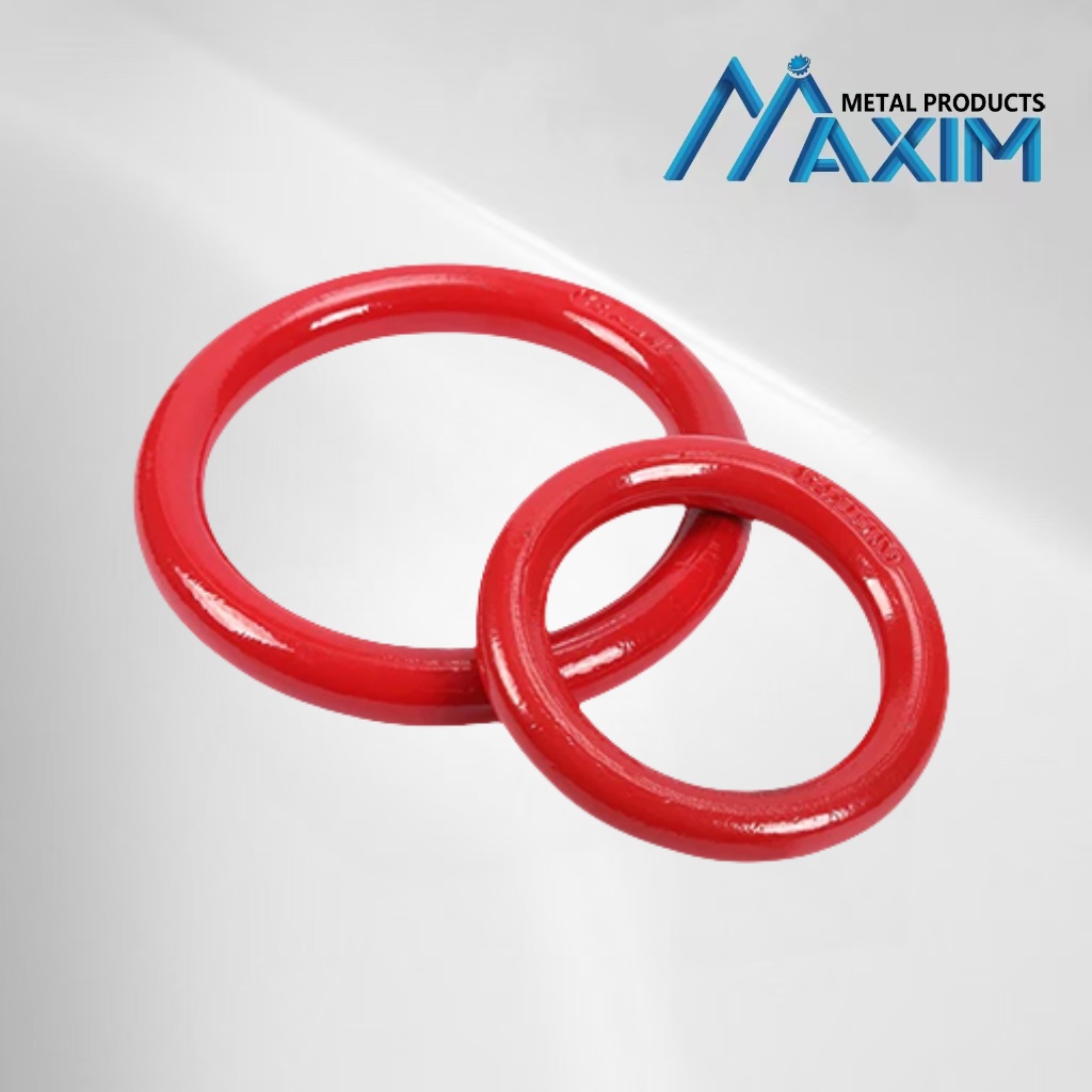 Powder Coated Color Master Link Weldless Grade 80 Round Ring