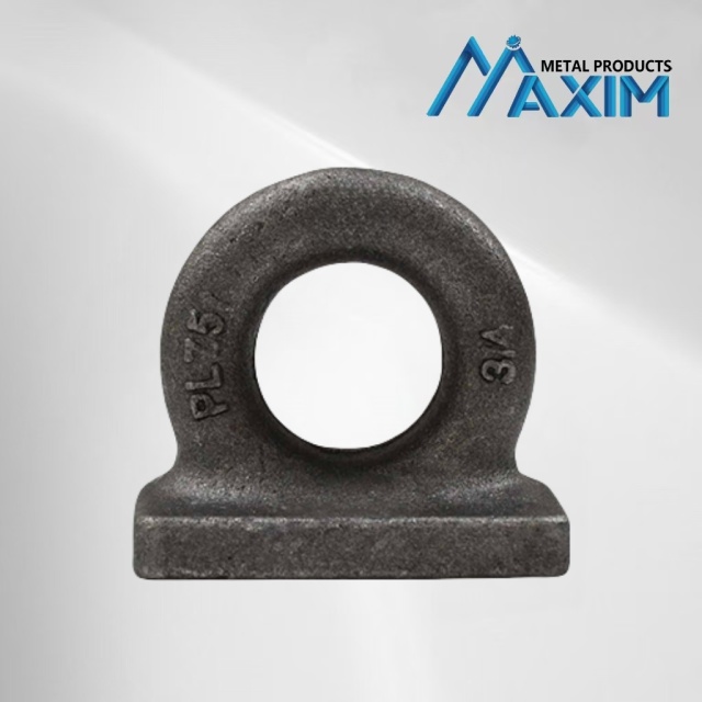 Self-color Forged Steel Deck Base Eye Plate for Marine Lifting