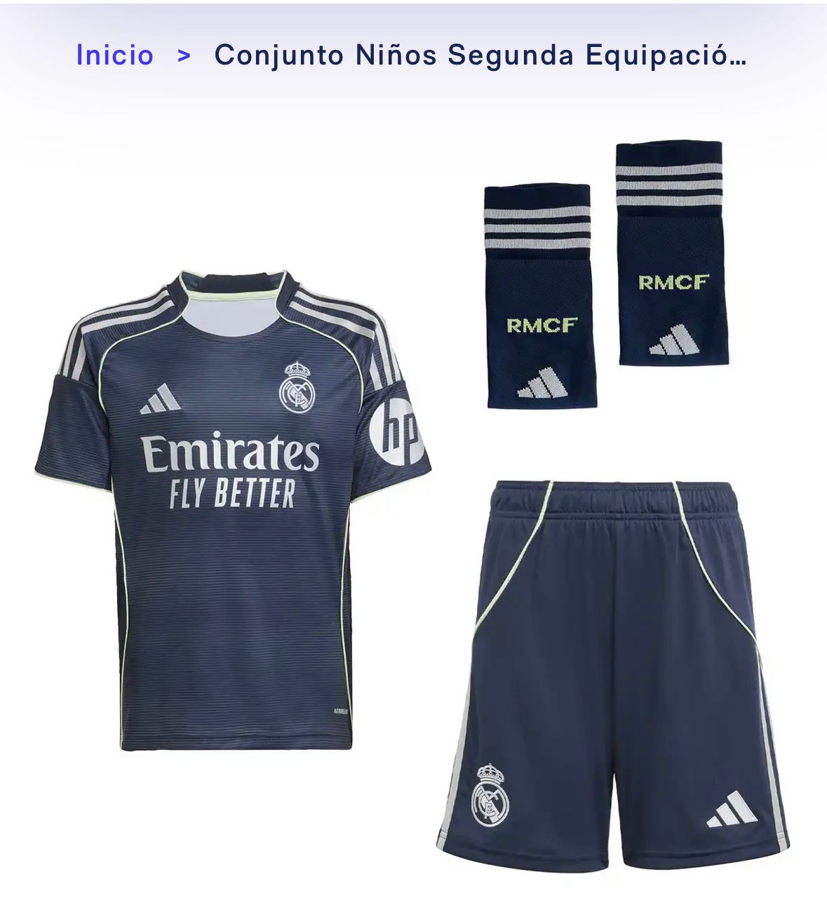 Kids Barcelona 25/26 Home Jersey and Short Kit