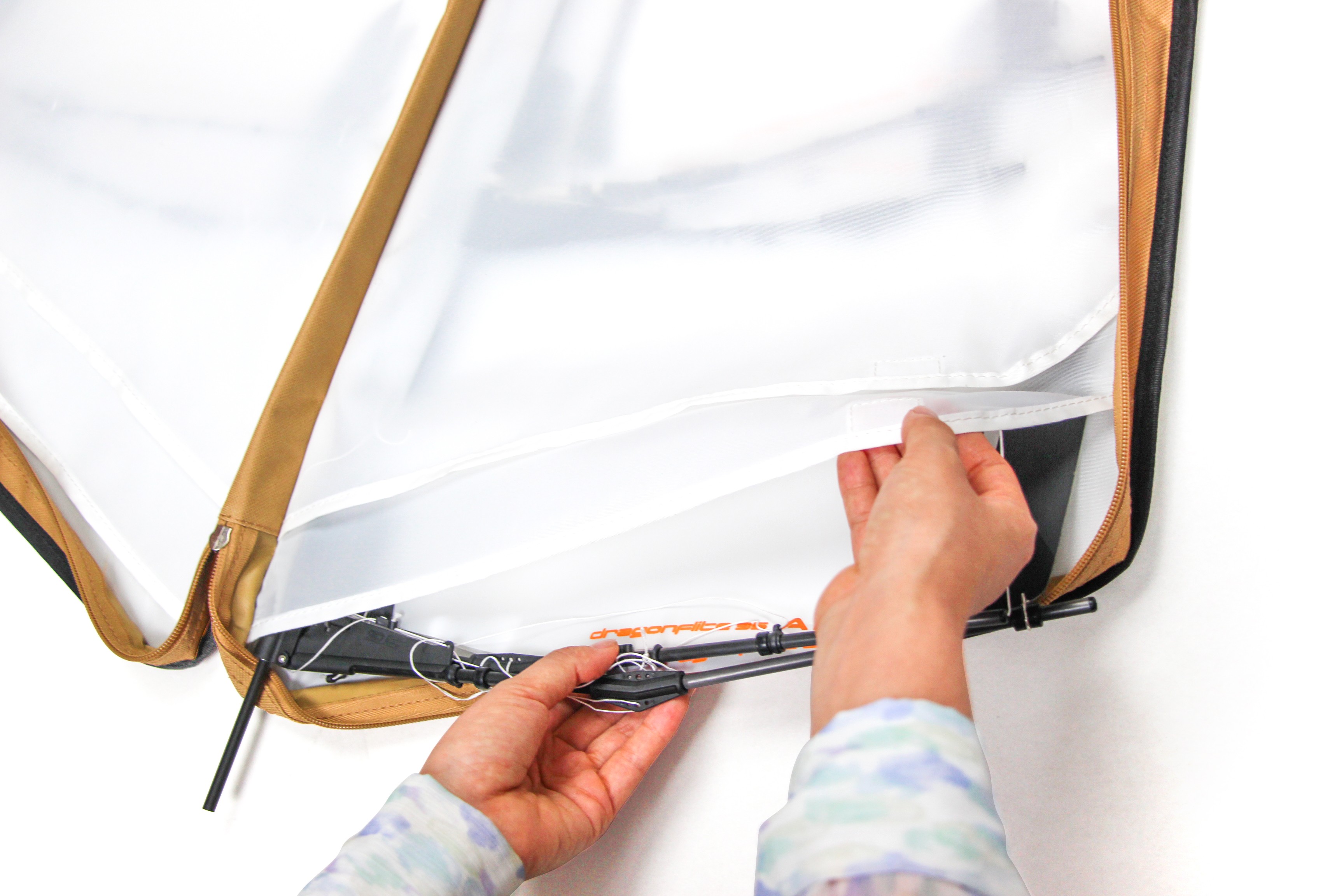 【Item No.:8811001】DF95 Rig bag Brown color