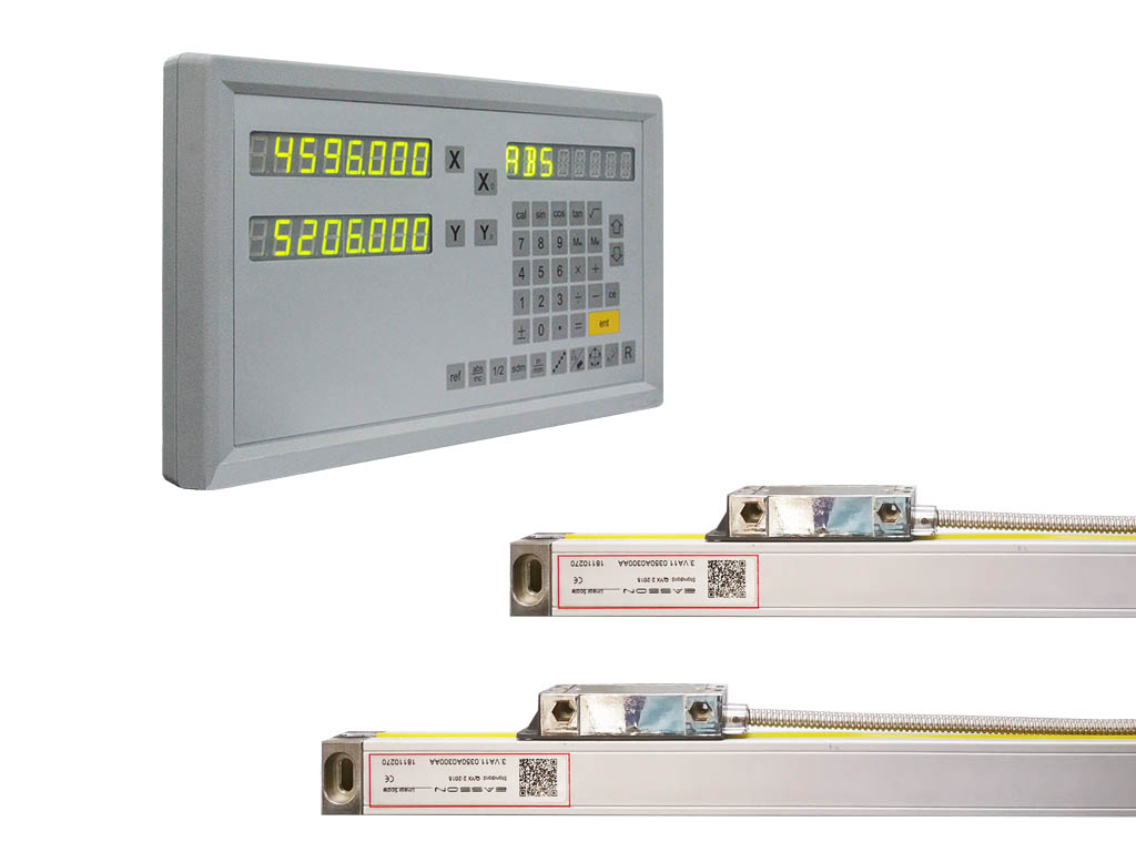 Two Axis Digital Readout System For Mill Milling Machine Grinder
